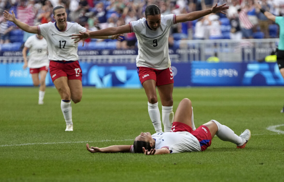 Sophia Smith’s extra-time goal sends USWNT into the Olympic final with ...